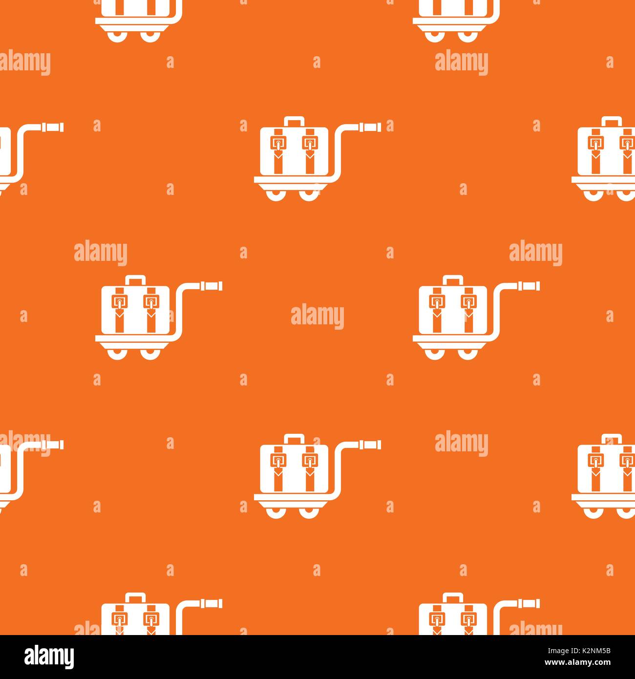 Baggage cart pattern seamless Stock Vector Image & Art - Alamy