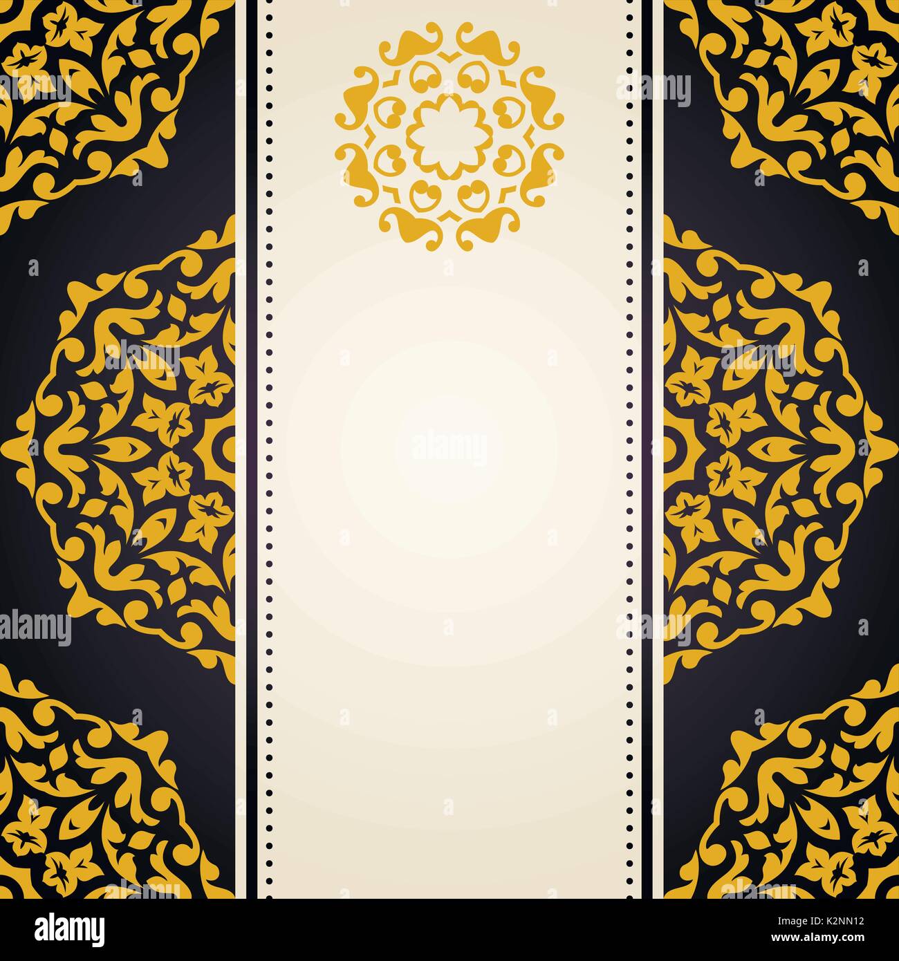 Floral pattern for invitation card Stock Vector Image & Art - Alamy