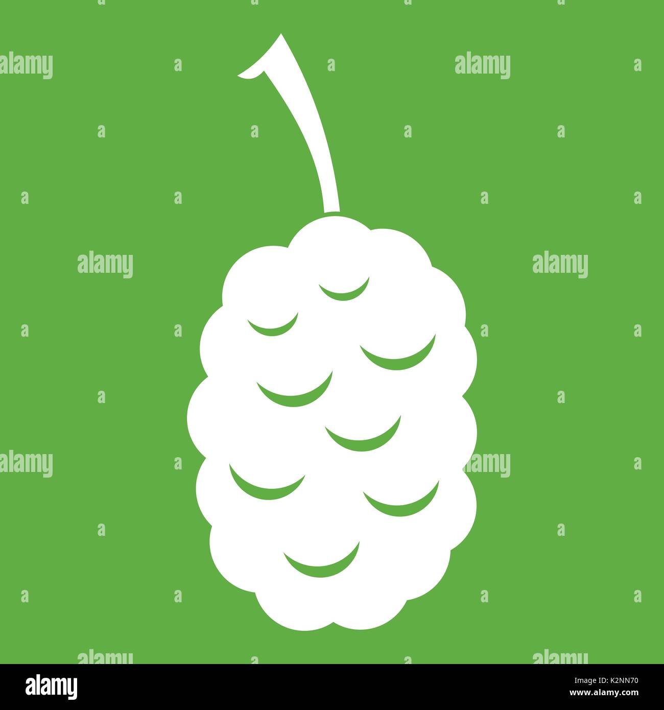 Fruit of mulberry icon green Stock Vector Image & Art - Alamy