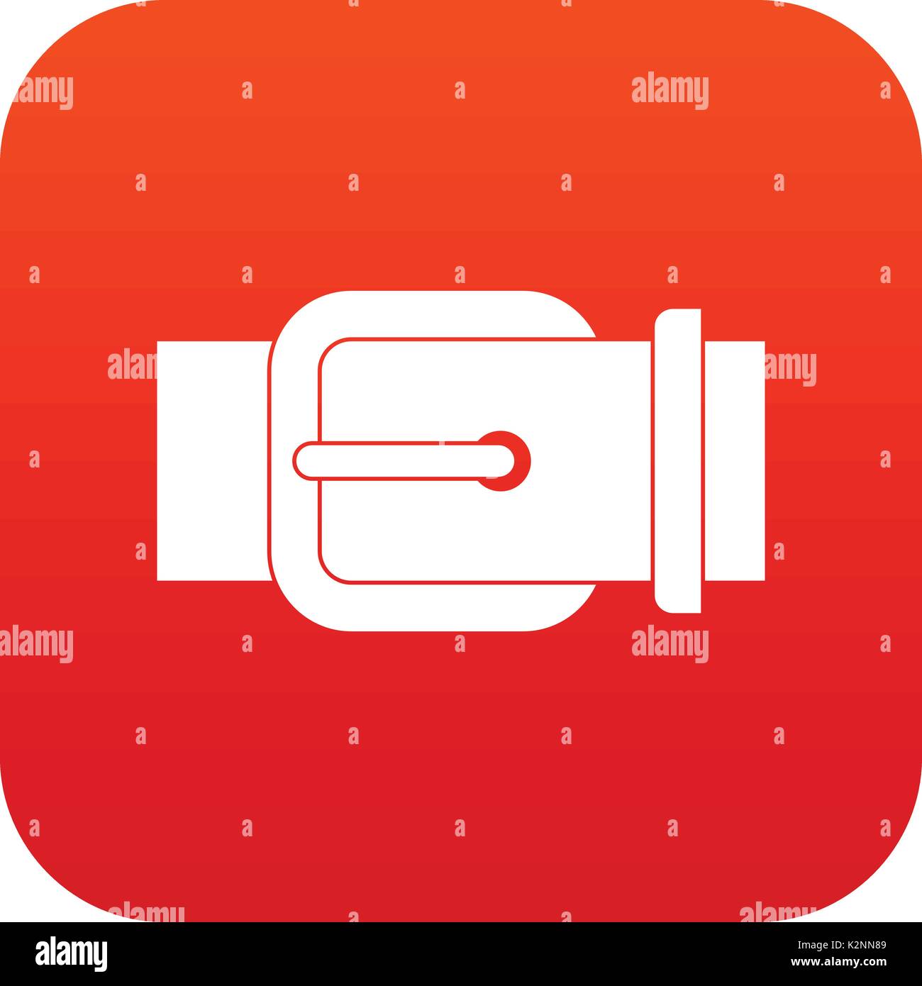 Red leather strap Stock Vector Images - Alamy