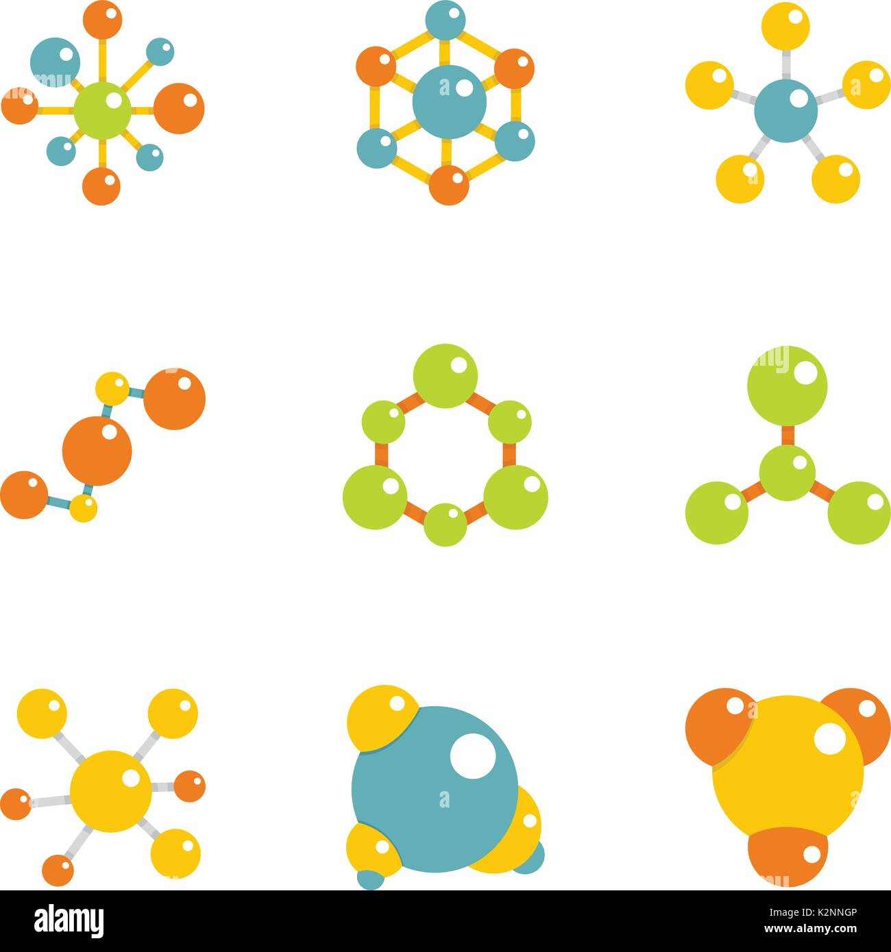 Molecular formation Stock Vector Images - Alamy