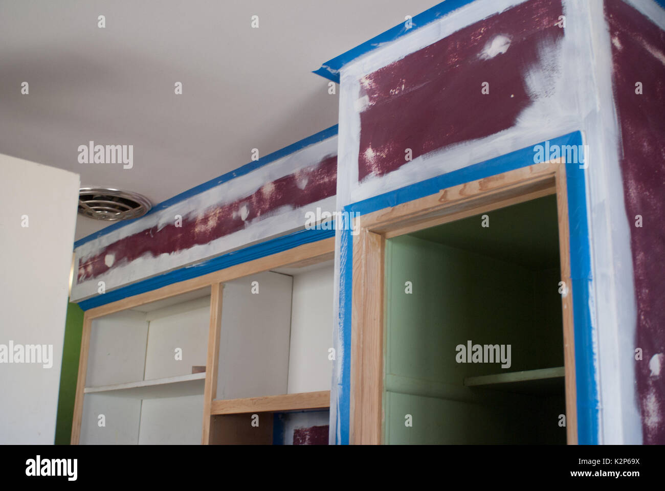Taped to ceiling hi-res stock photography and images - Alamy