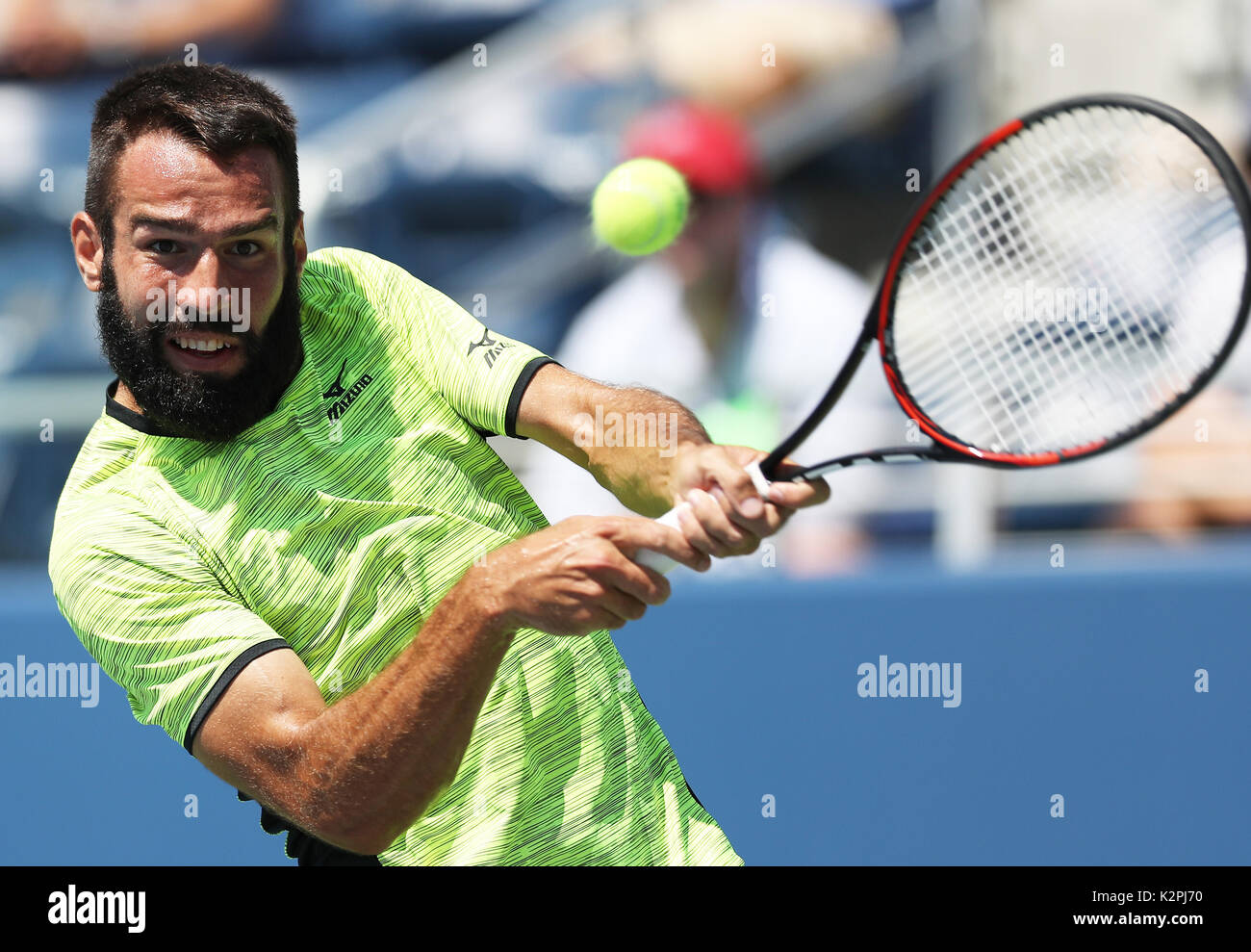 New York, USA. 30th Aug, 2017. Vaclav Safranek of the Czech Republic ...