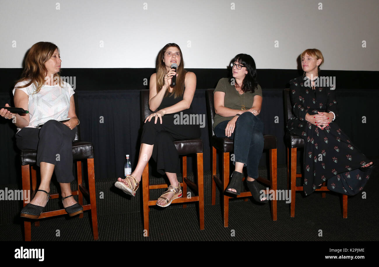 West Hollywood, Ca. 30th Aug, 2017. Kirsten Schaffer, Lake Bell, Amanda ...