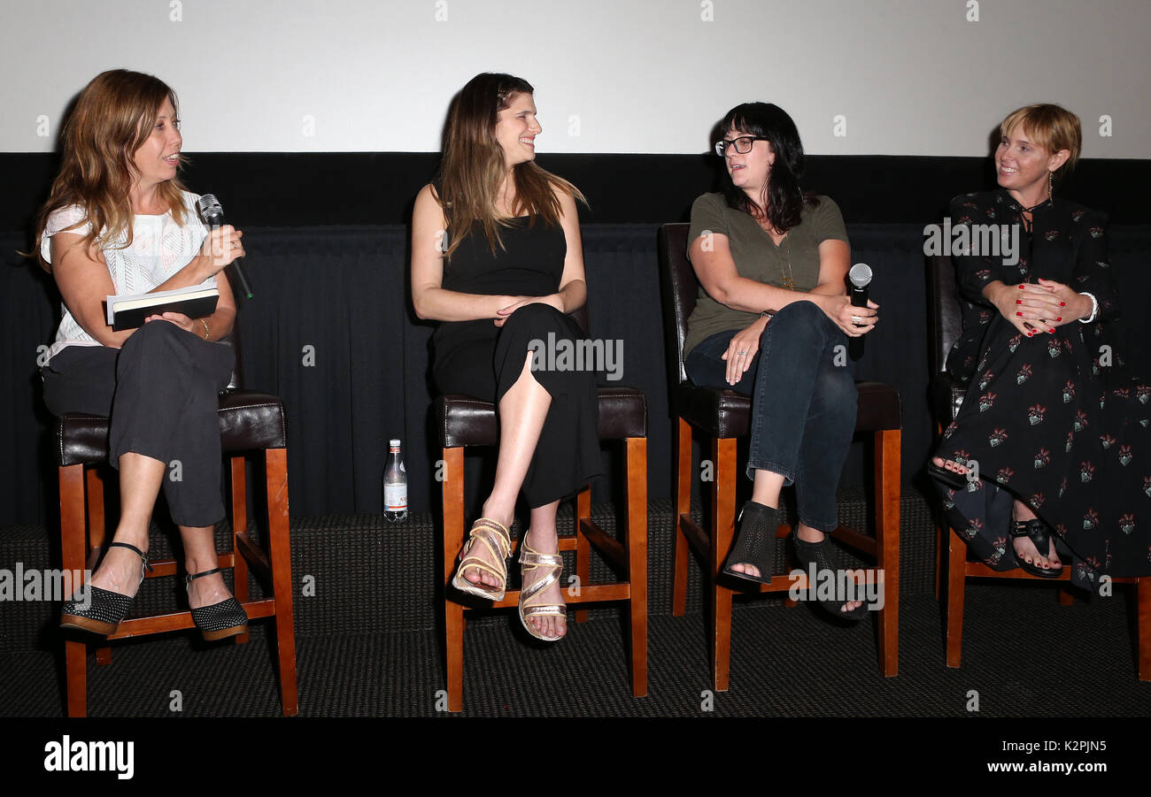 West Hollywood, Ca. 30th Aug, 2017. Kirsten Schaffer, Lake Bell, Amanda ...