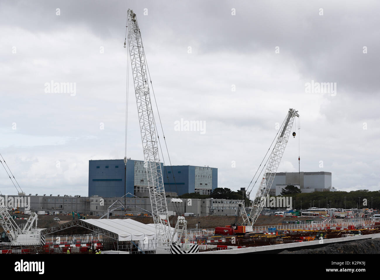 Hinkley point c construction hi-res stock photography and images - Alamy