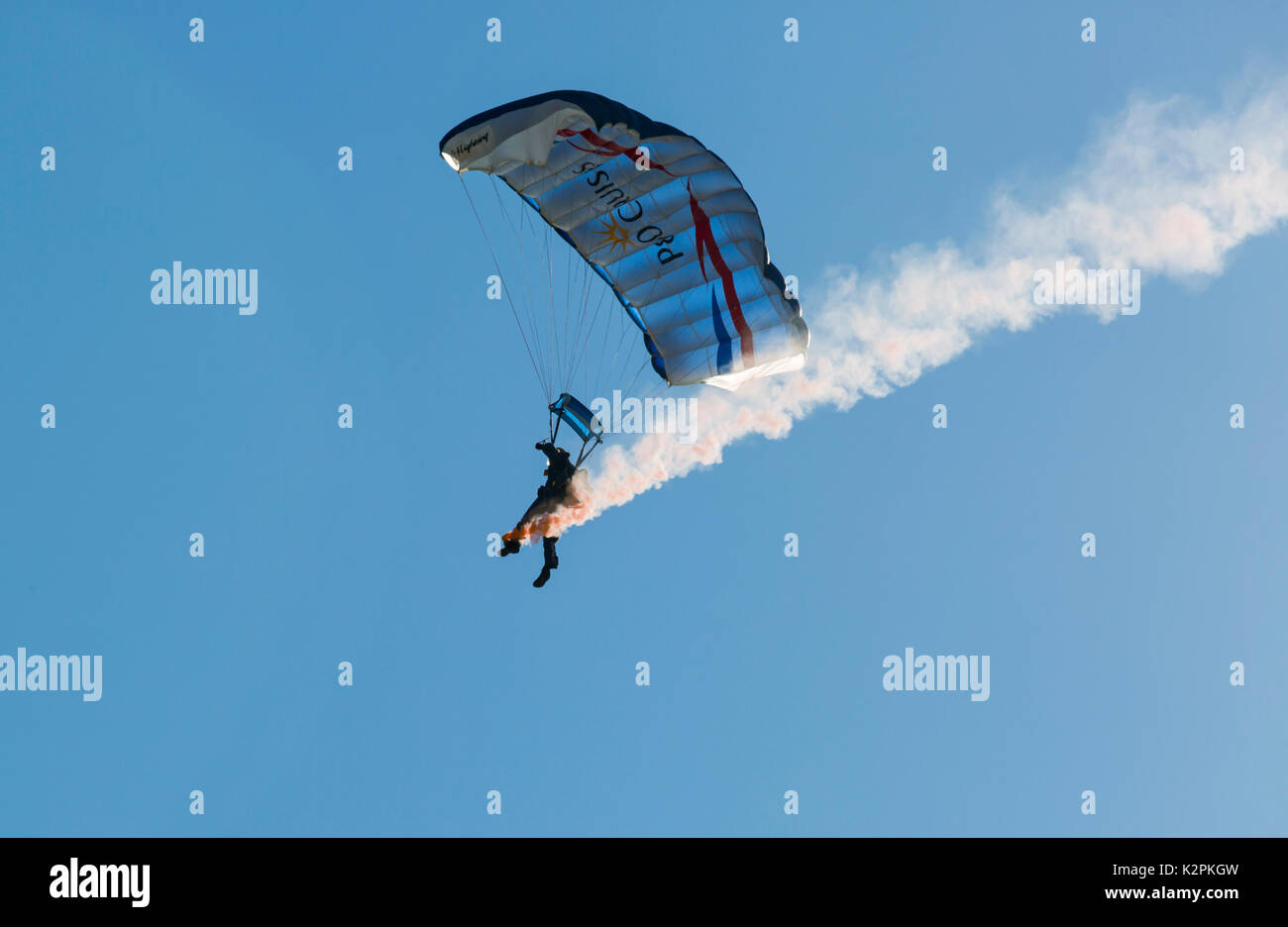 British Army Parachute Regiment Freefall Team High Resolution Stock ...