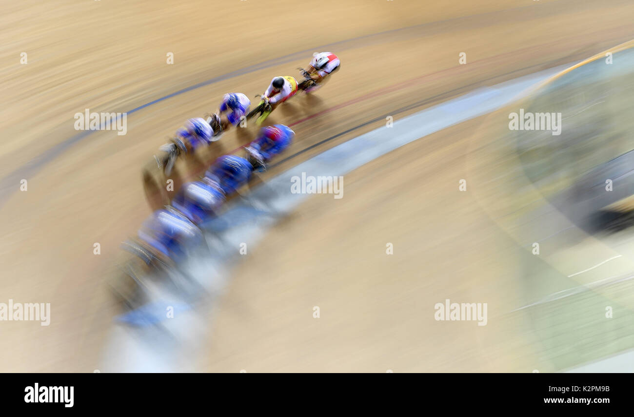 Tianjin, China. 31st Aug, 2017. Tianjin, Shanghai and Beijing compete ...
