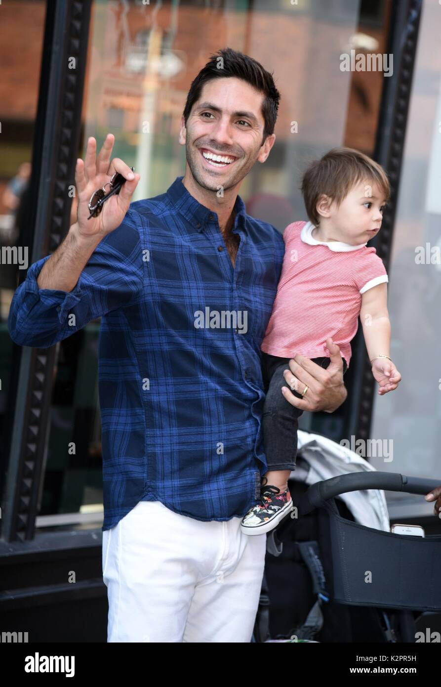 Nev Schulman, Cleo James Schulman, out to promote WE NEED TO TALK out ...