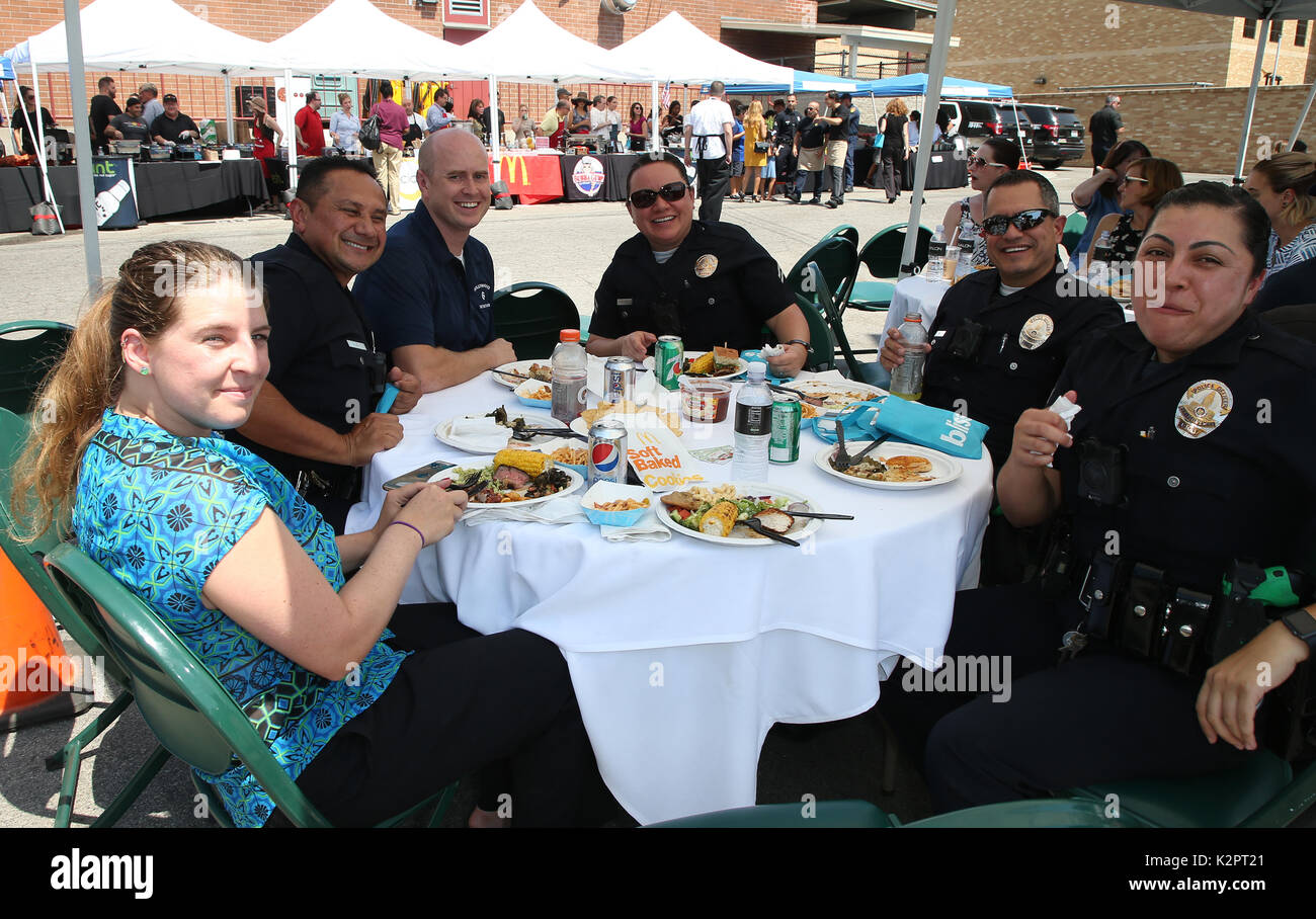 Hollywood, Ca. 30th Aug, 2017. LAPD Team, At 23RD ANNUAL POLICE AND ...
