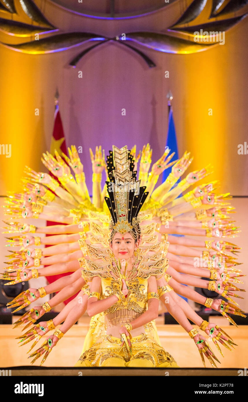 Geneva, Switzerland. 31st Aug, 2017. Artists of China Disabled People's ...