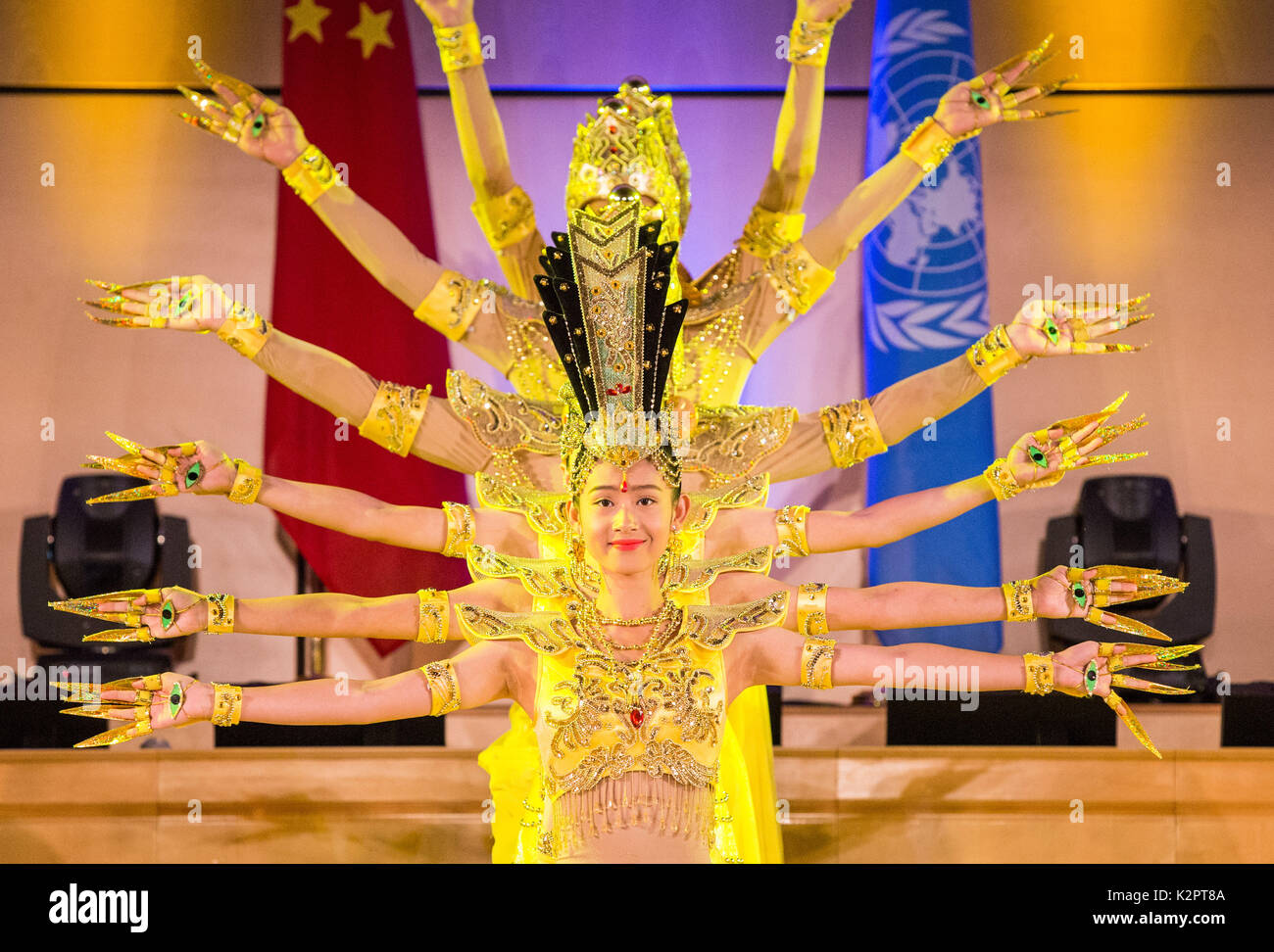 Geneva, Switzerland. 31st Aug, 2017. Artists of China Disabled People's ...