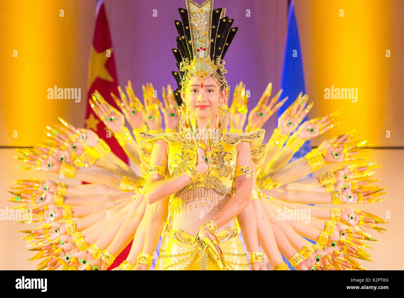Geneva, Switzerland. 31st Aug, 2017. Artists of China Disabled People's ...