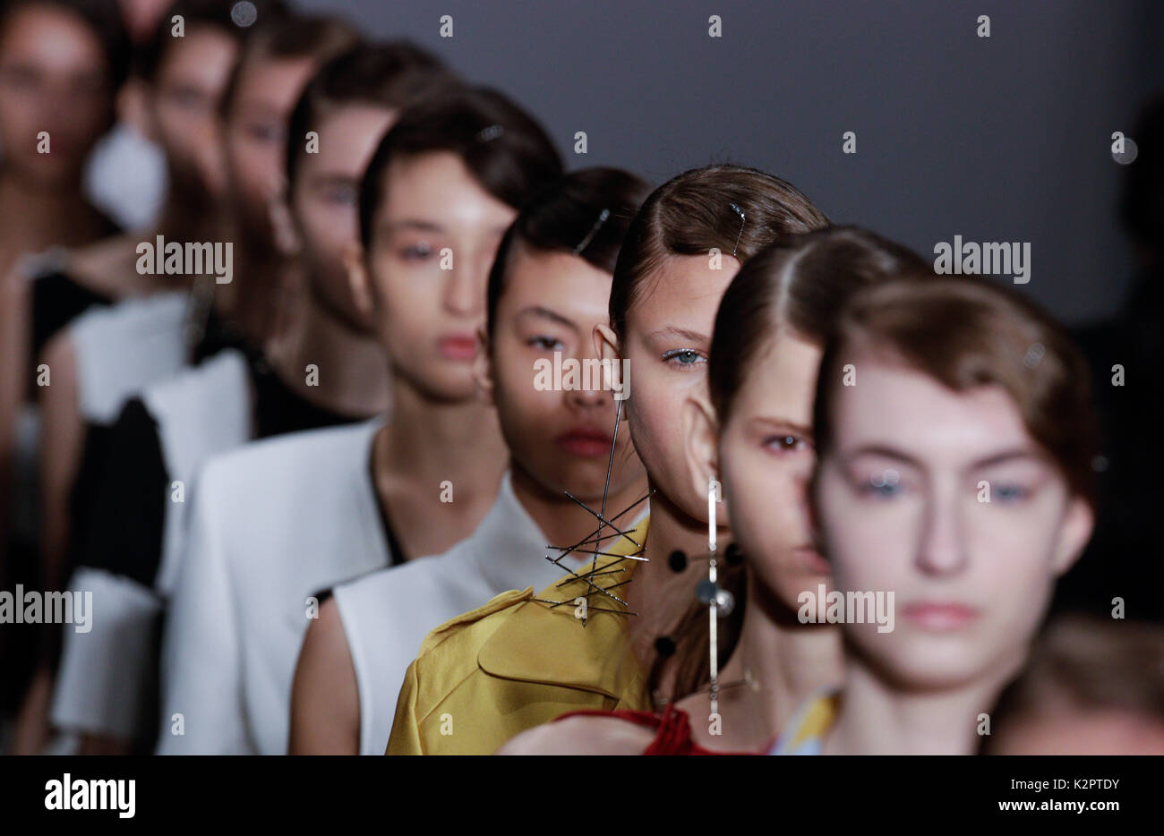Sao Paulo, Brazil. 31st August, 2017. A model walks runway Apartamento ...