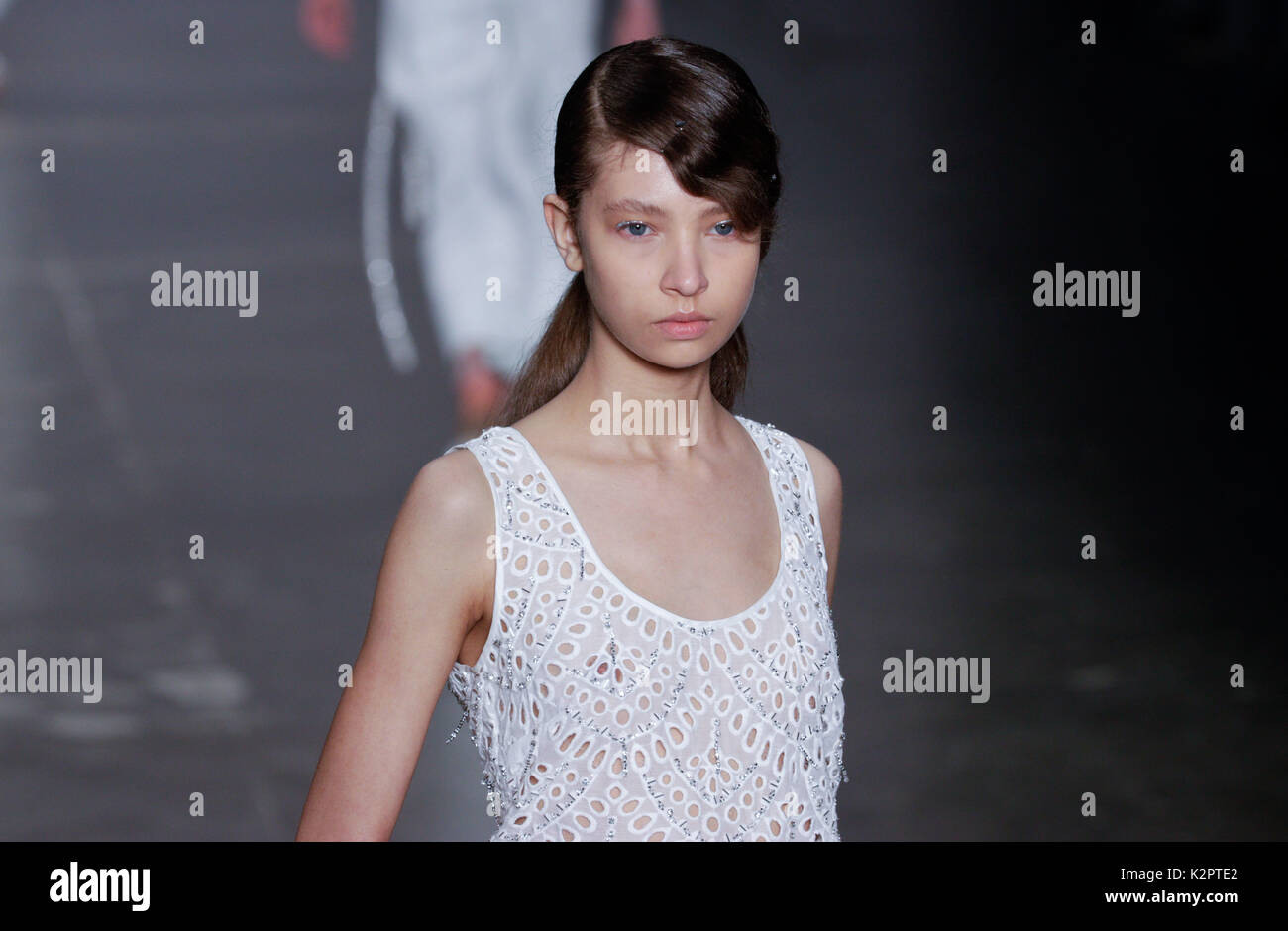Sao Paulo, Brazil. 31st August, 2017. A model walks runway Apartamento ...