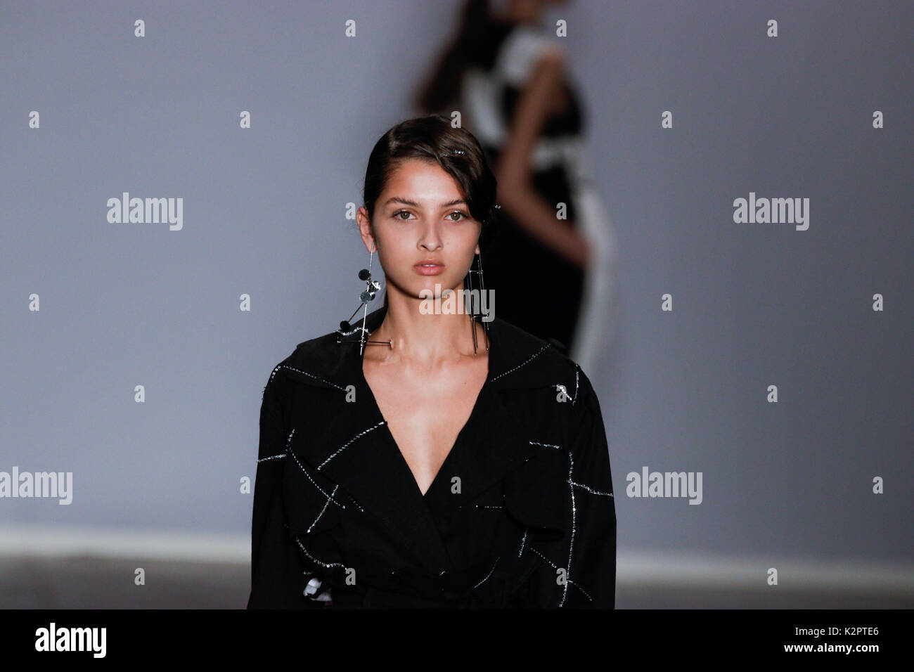 Sao Paulo, Brazil. 31st August, 2017. A model walks runway Apartamento ...