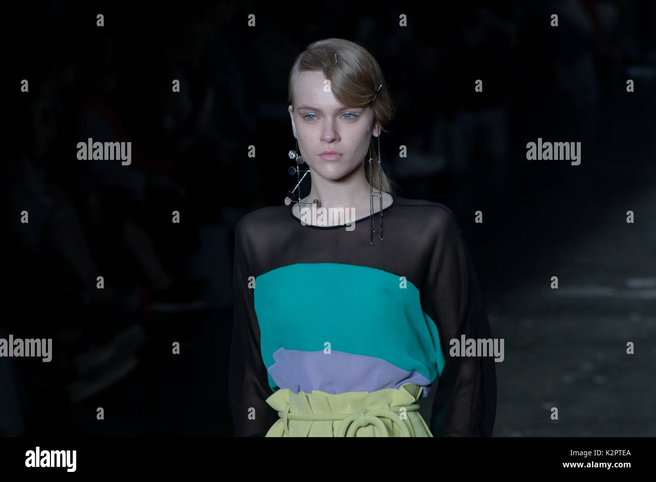Sao Paulo, Brazil. 31st August, 2017. A model walks runway Apartamento ...