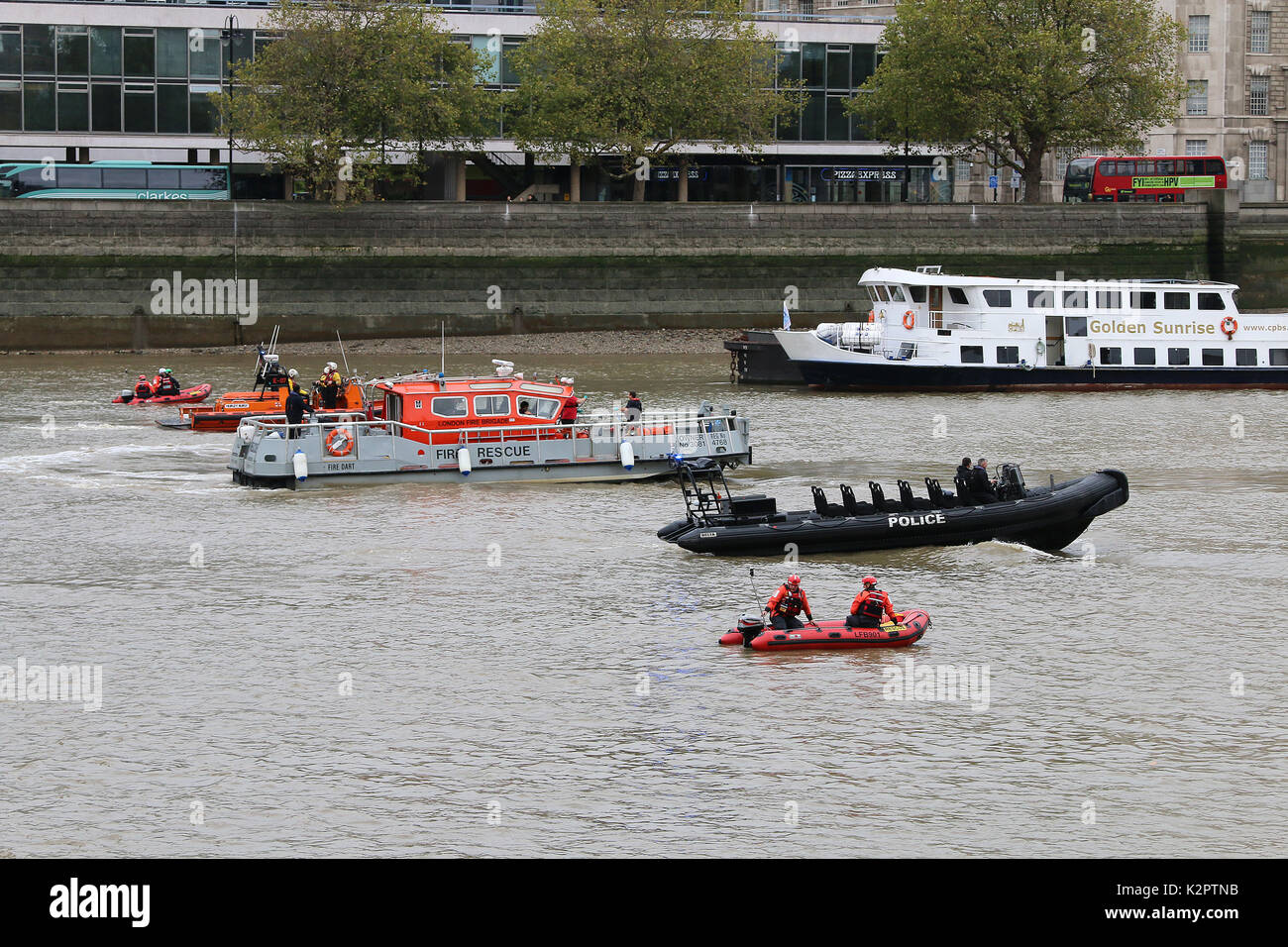 London, UK. 23rd Oct, 2017. London Fire Brigade inflatable, London Fire ...