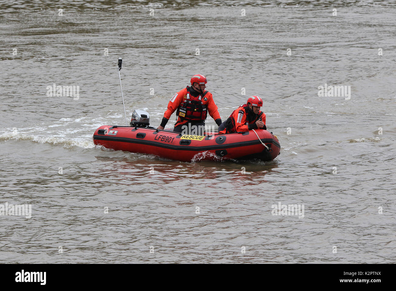 London Fire Brigade inflatable, Emergency Services Exercise, Lambeth ...