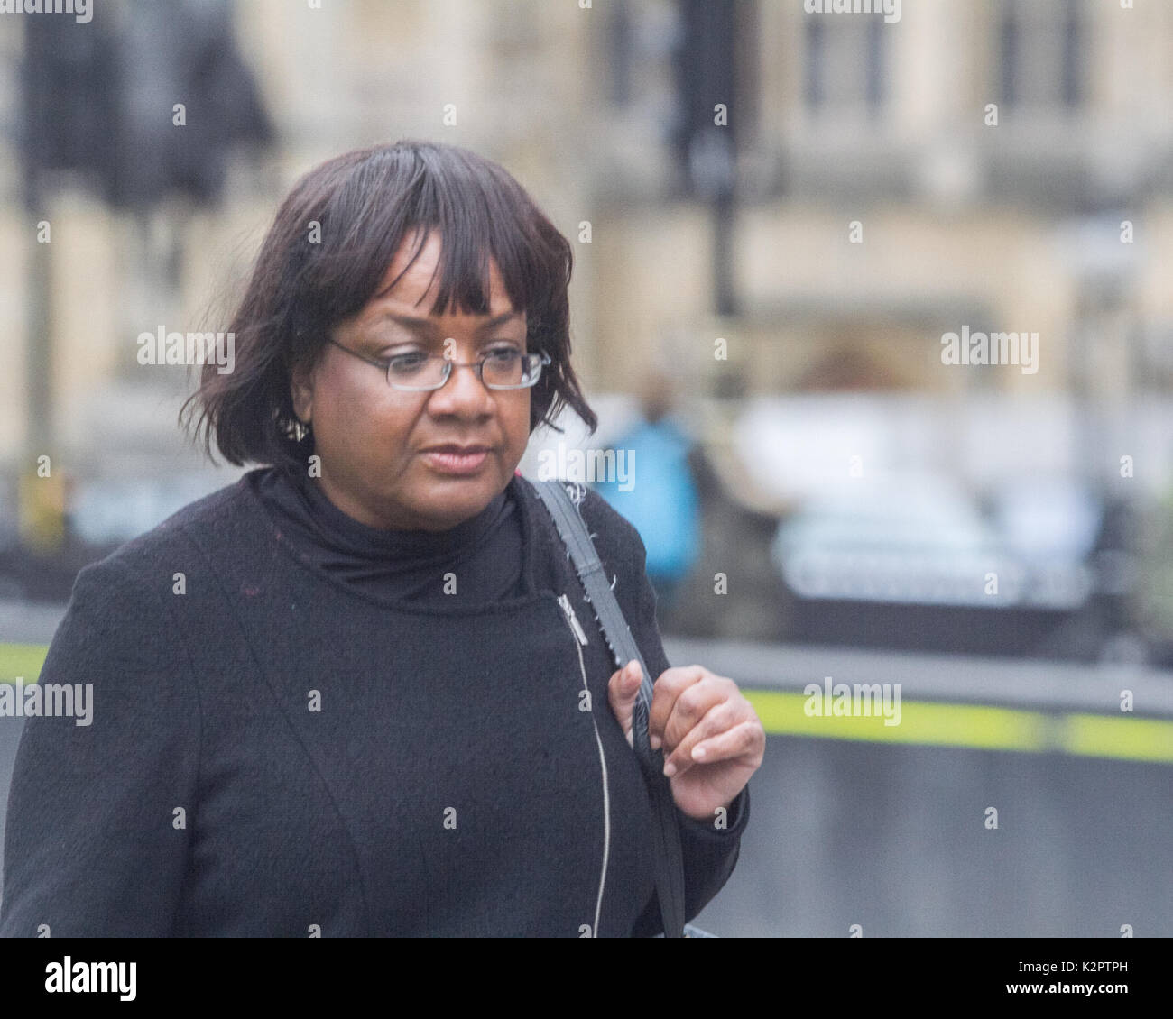 London, UK. 23rd Oct, 2017. British Labour Shadow Home Secretary Diane ...