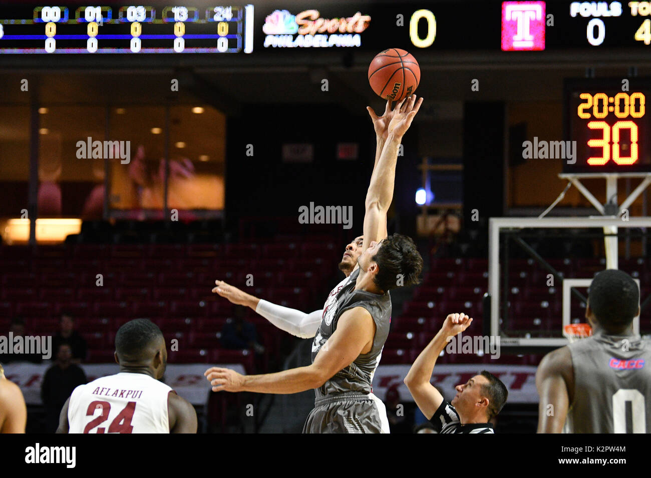 Philadelphia, Pennsylvania, USA. 9th Nov, 2017. Jefferson Rams forward ...