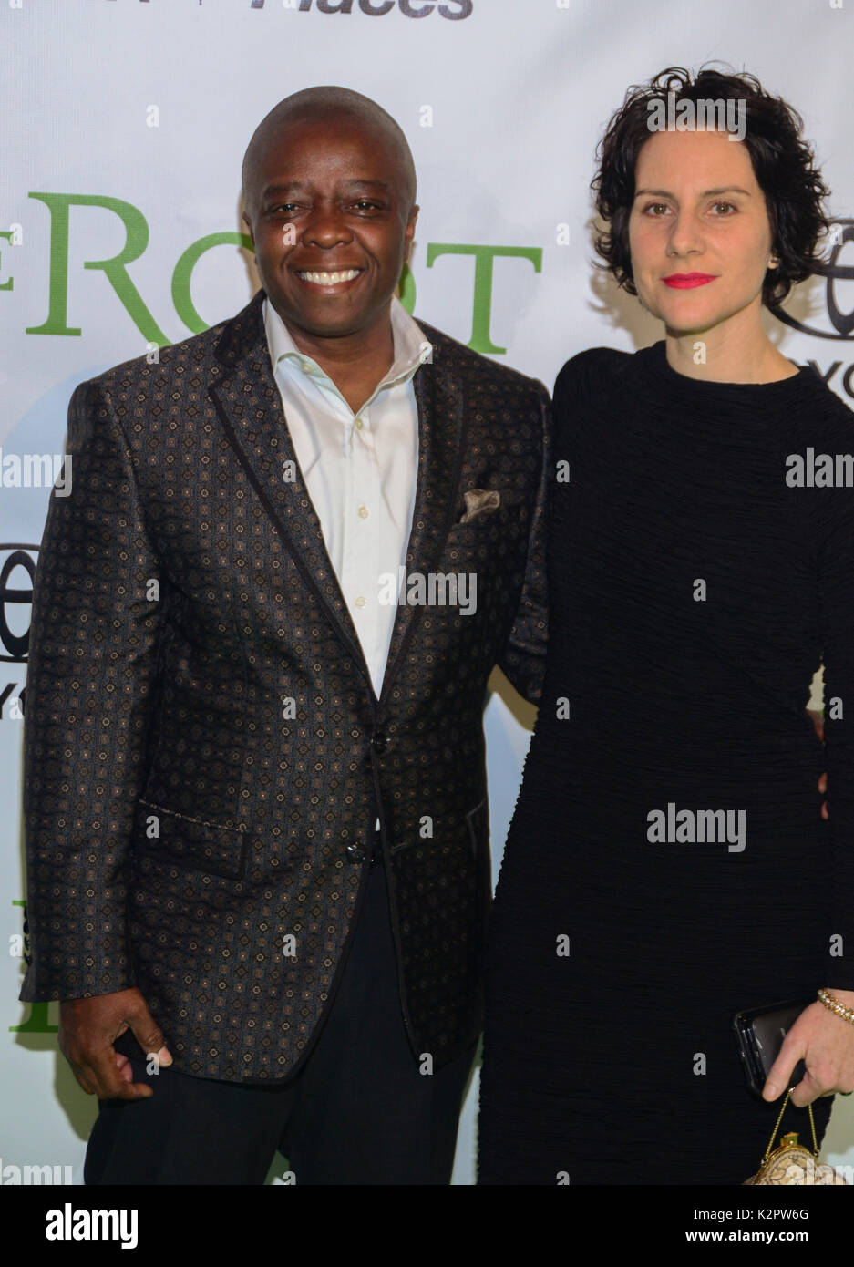 New York, NY, USA. 9th Nov, 2017. Yance Ford and wife attend The Root ...