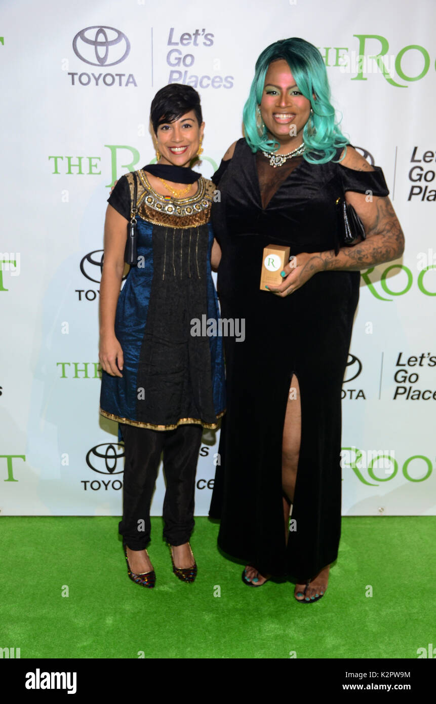 New York, NY, USA. 9th Nov, 2017. Ashelee Marie Preston and Amita ...