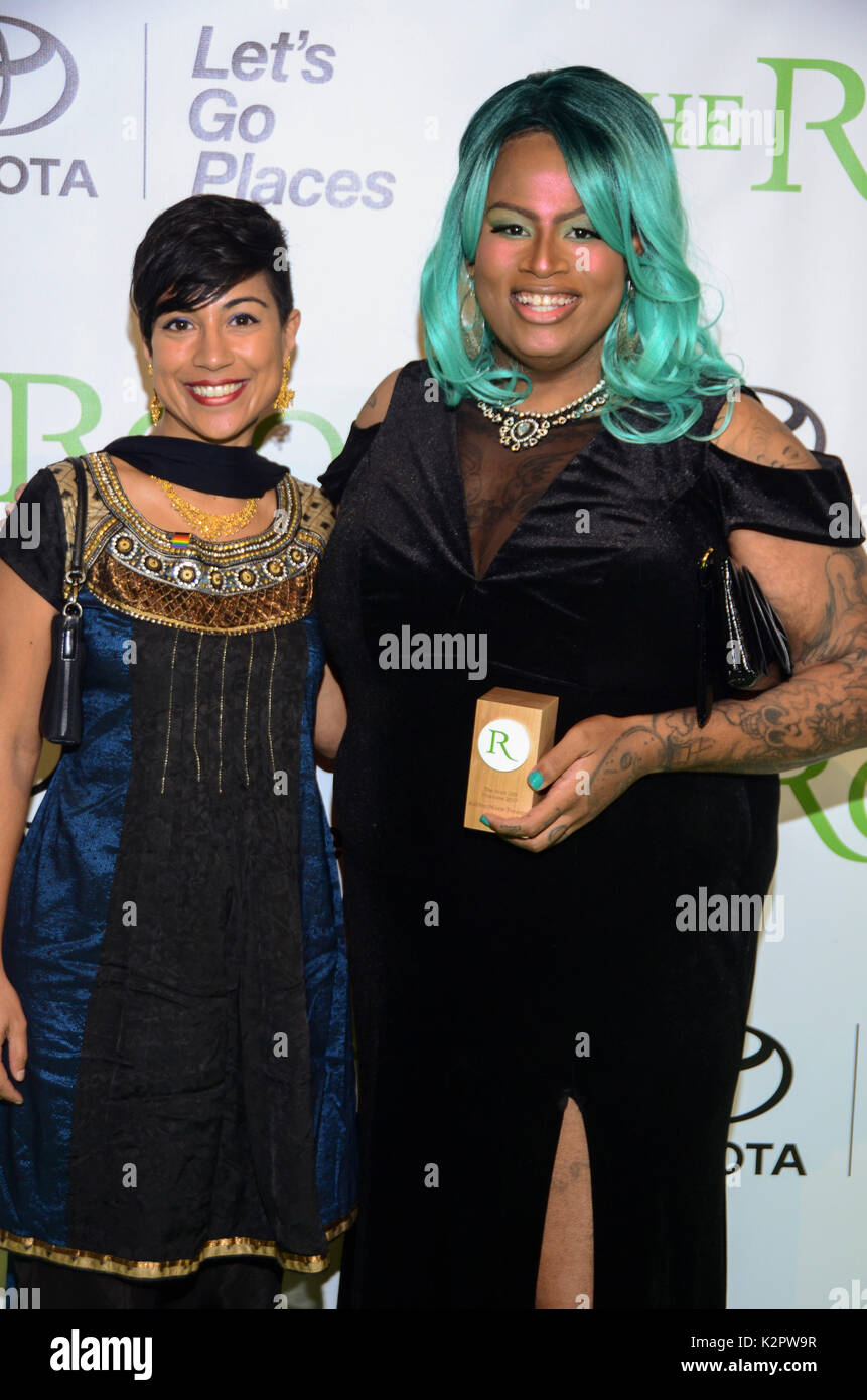 New York, NY, USA. 9th Nov, 2017. Ashelee Marie Preston and Amita ...