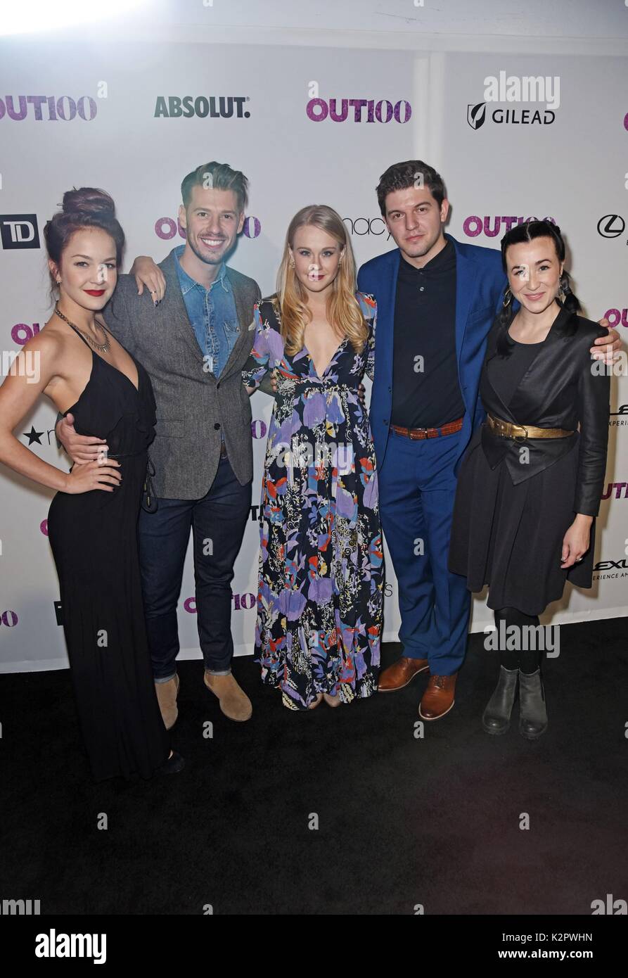 New York, NY, USA. 9th Nov, 2017. Cruel Intentions Cast, Lauren Zakrin ...