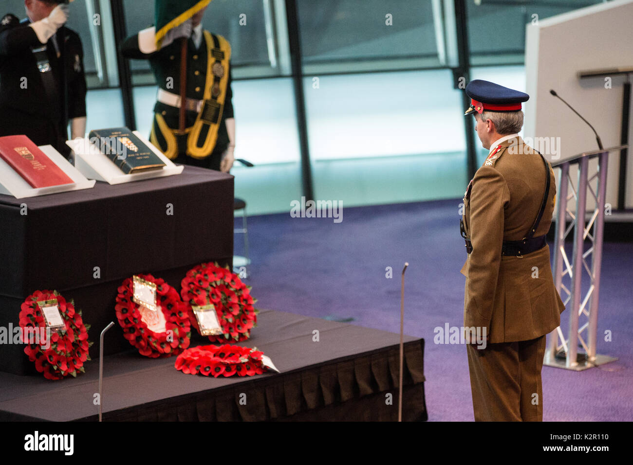 London, UK. 10th Nov, 2017. Major General Ben Bathurst CBE, General ...