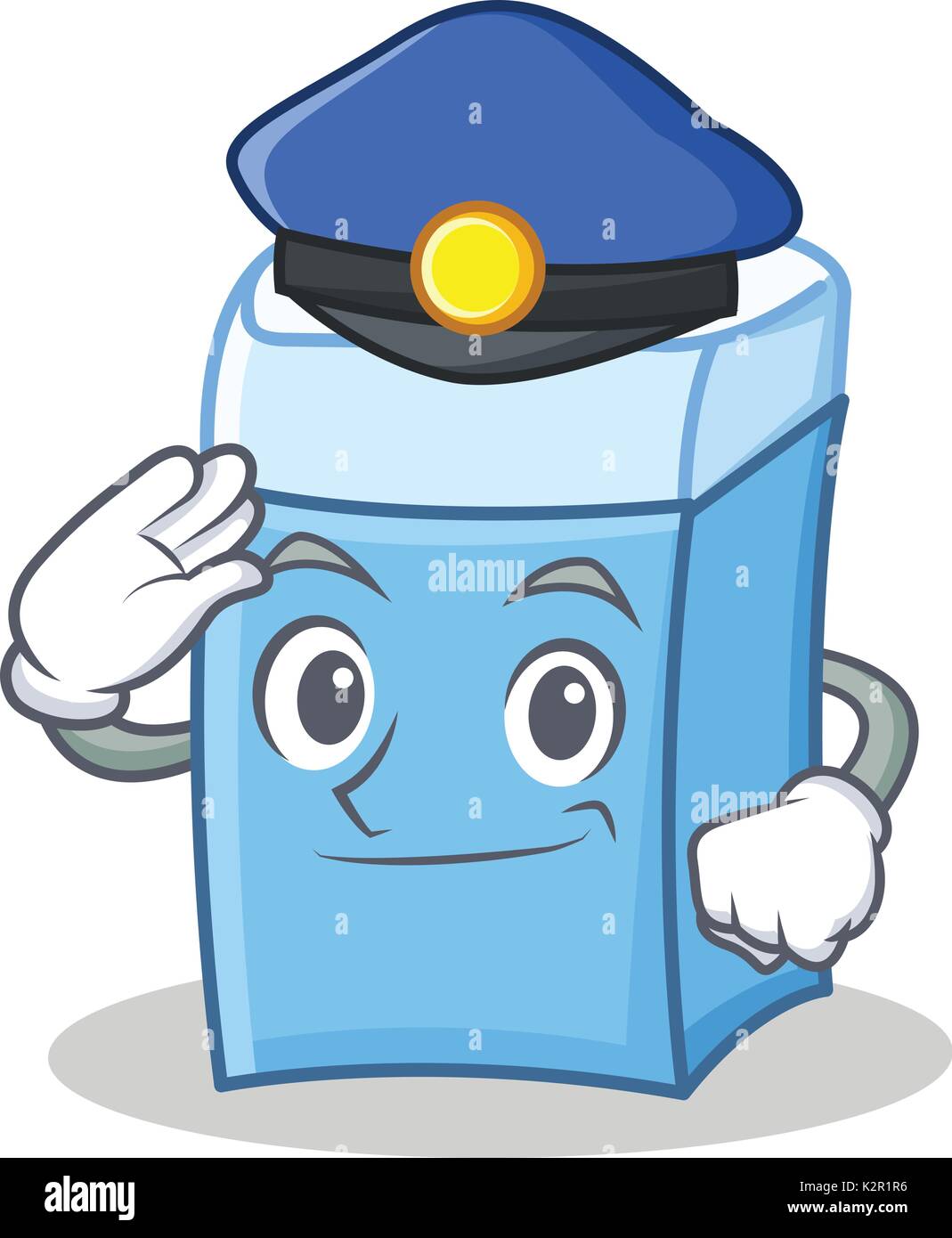 Police eraser character mascot style Stock Vector Image & Art - Alamy