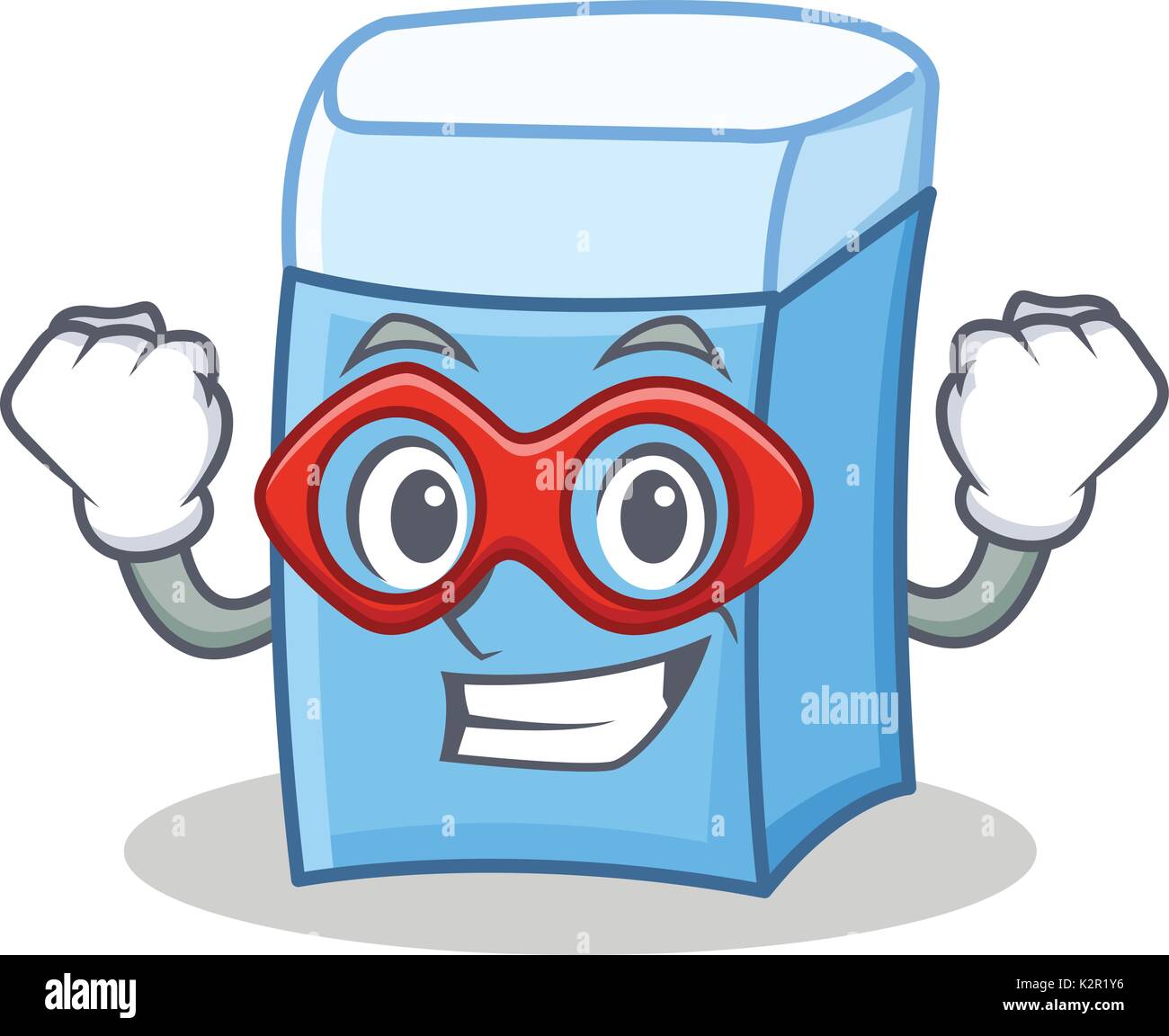 Super hero eraser character mascot style Stock Vector Image & Art - Alamy