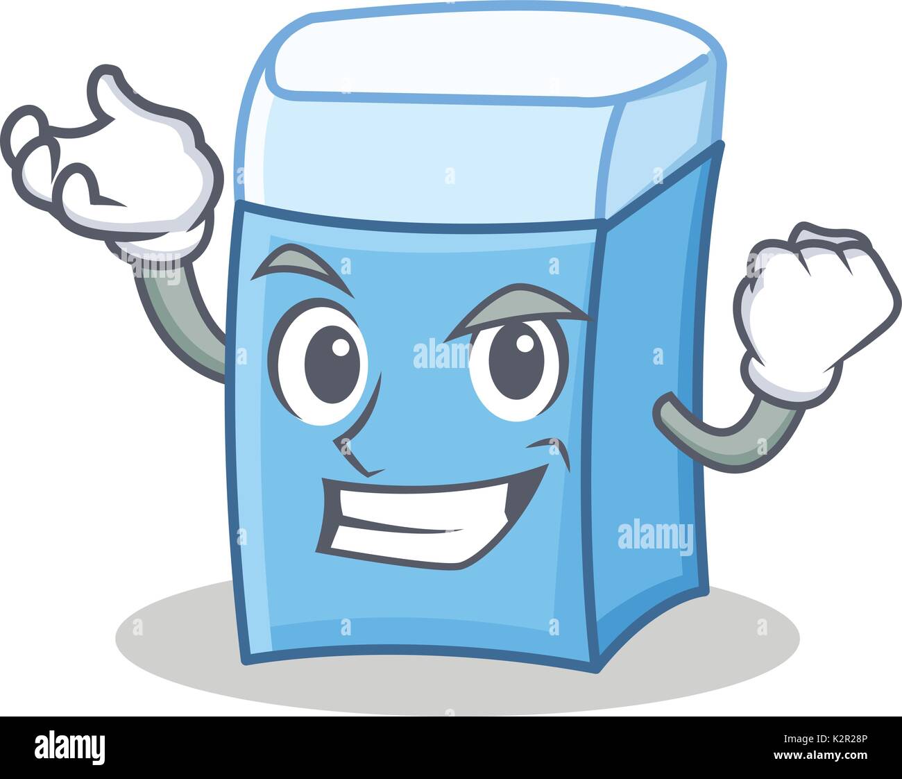 Successful eraser character mascot style Stock Vector Image & Art - Alamy