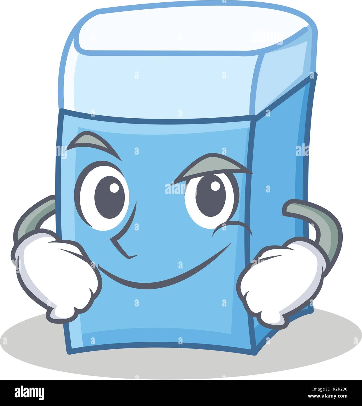 Smirking eraser character mascot style Stock Vector Image & Art - Alamy