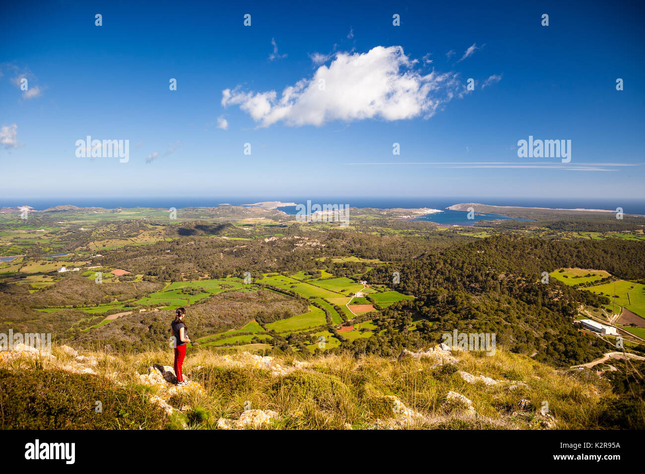 Menorca island aerial hi-res stock photography and images - Alamy