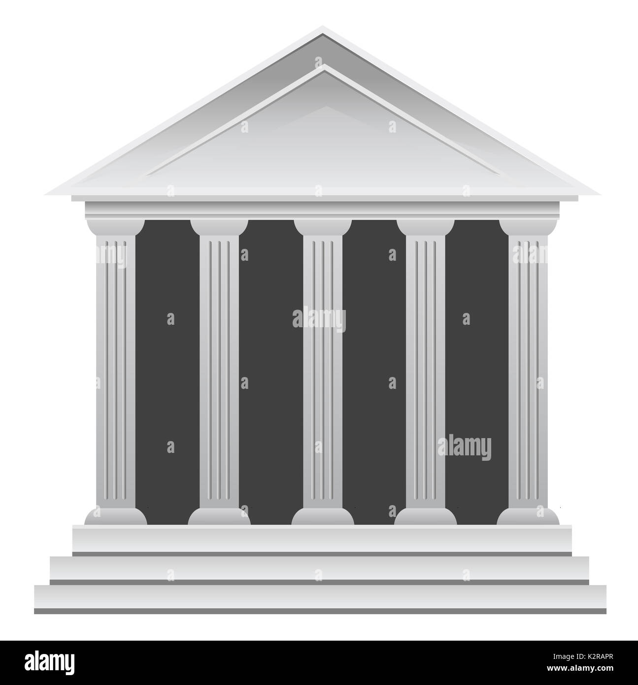 Bank building Cut Out Stock Images & Pictures - Alamy