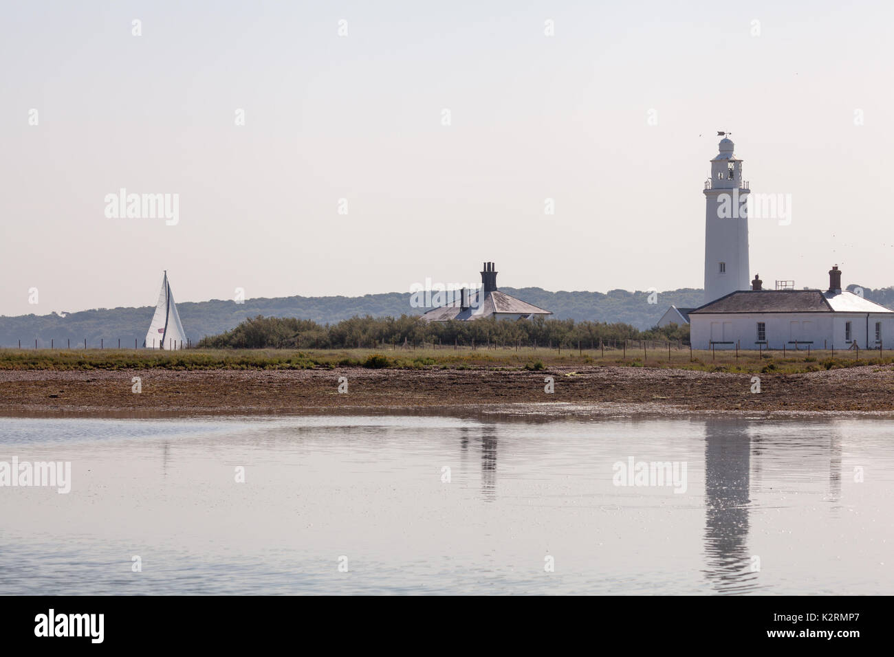 Hurst point Lighthouse Stock Photo - Alamy