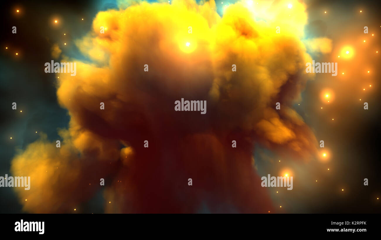 Space background (3d render Stock Photo - Alamy