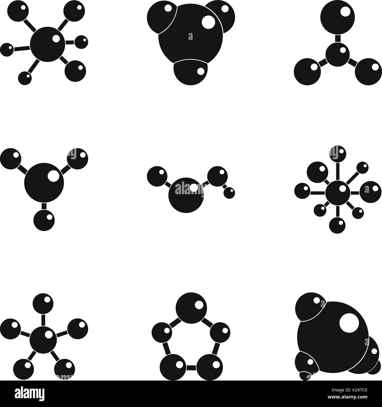 Molecular formation Stock Vector Images - Alamy
