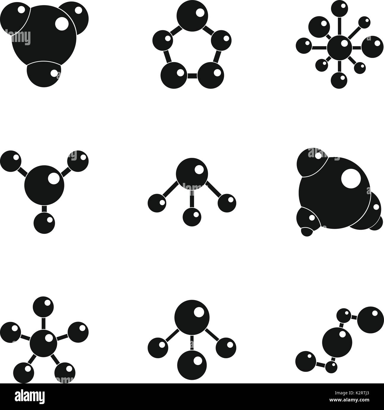 Molecular formation Stock Vector Images - Alamy