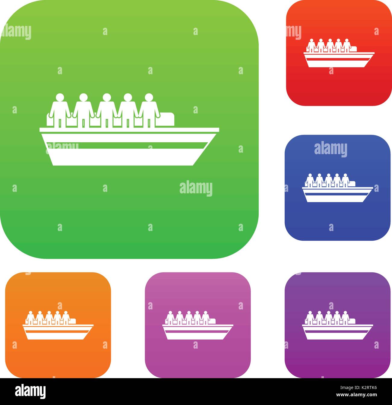 Bark boat Stock Vector Images - Alamy
