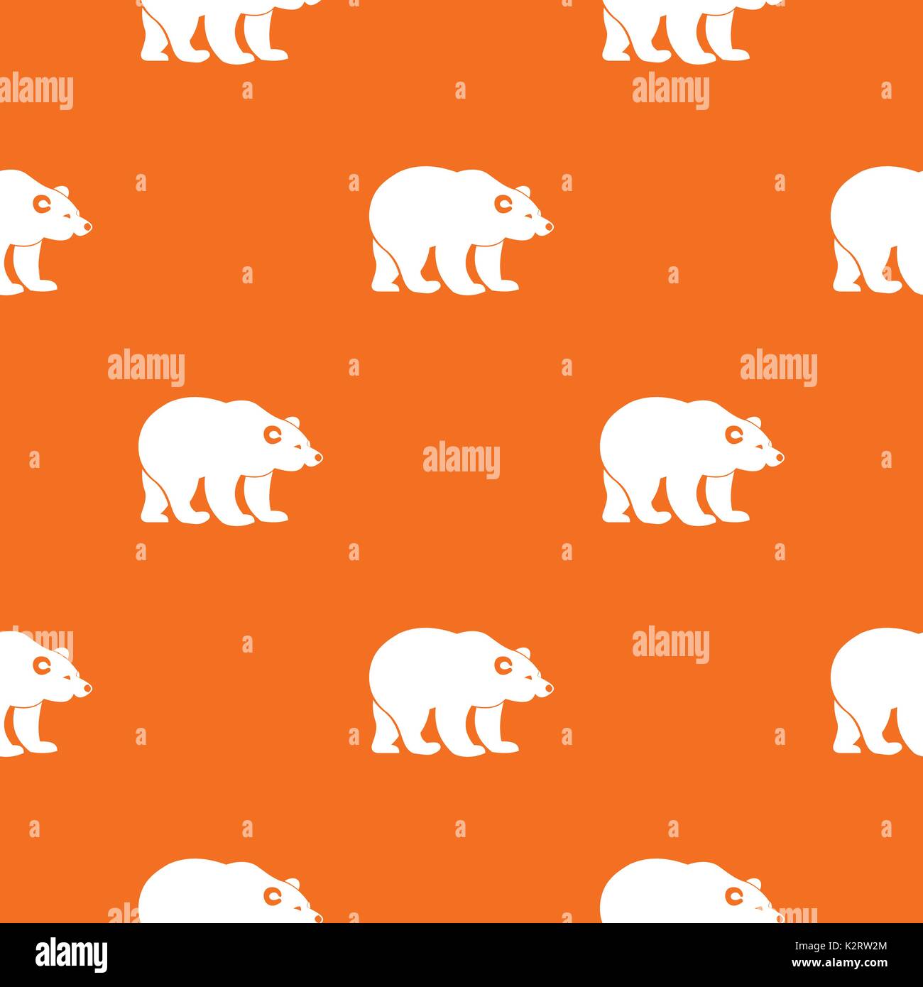 Bear pattern seamless Stock Vector Image & Art - Alamy