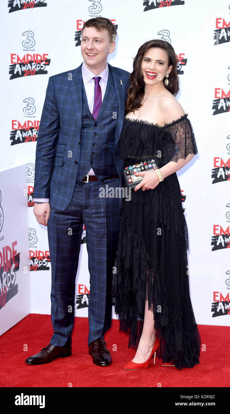 Photo Must Be Credited ©Alpha Press 079965 19/03/2017 Joe Lycett Hayley ...
