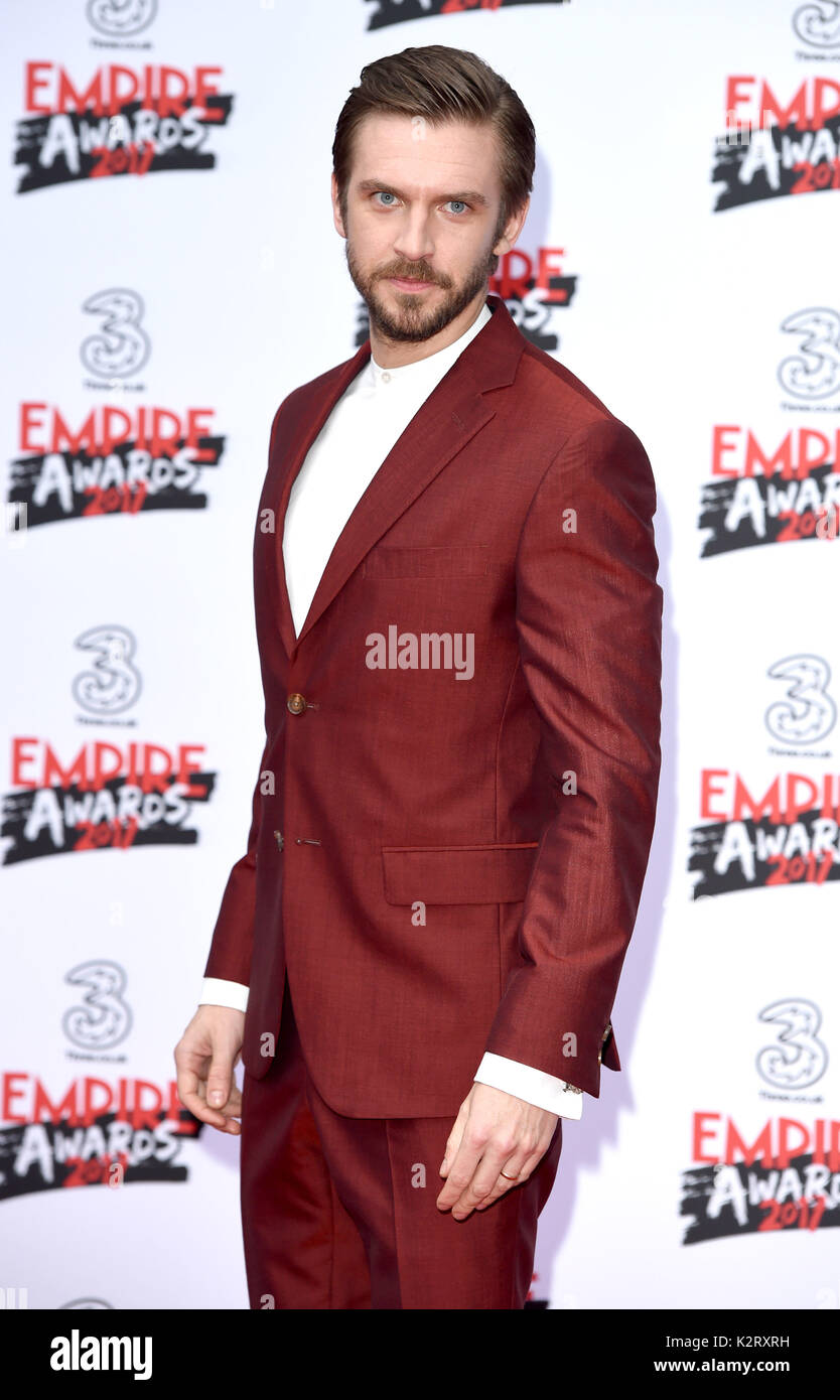 Photo Must Be Credited ©Alpha Press 079965 19/03/2017 Dan Stevens 3 ...