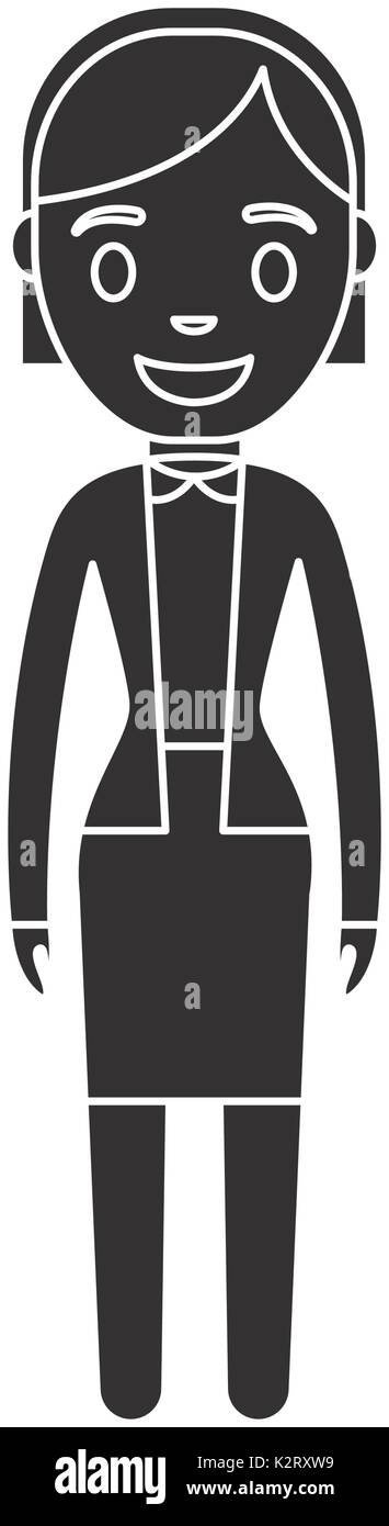 businesswoman standing icon Stock Vector Image & Art - Alamy