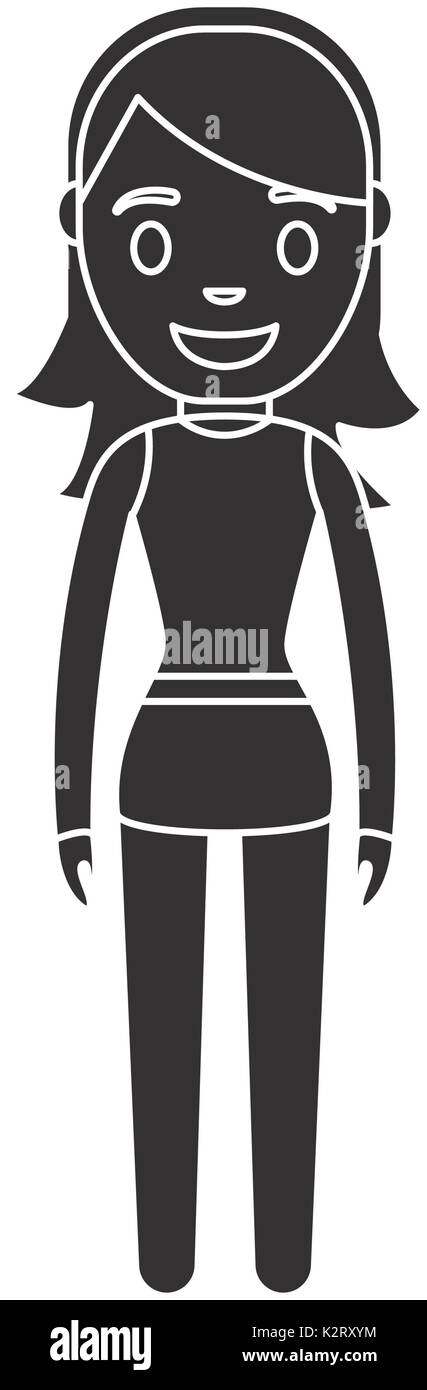 woman standing icon Stock Vector Image & Art - Alamy