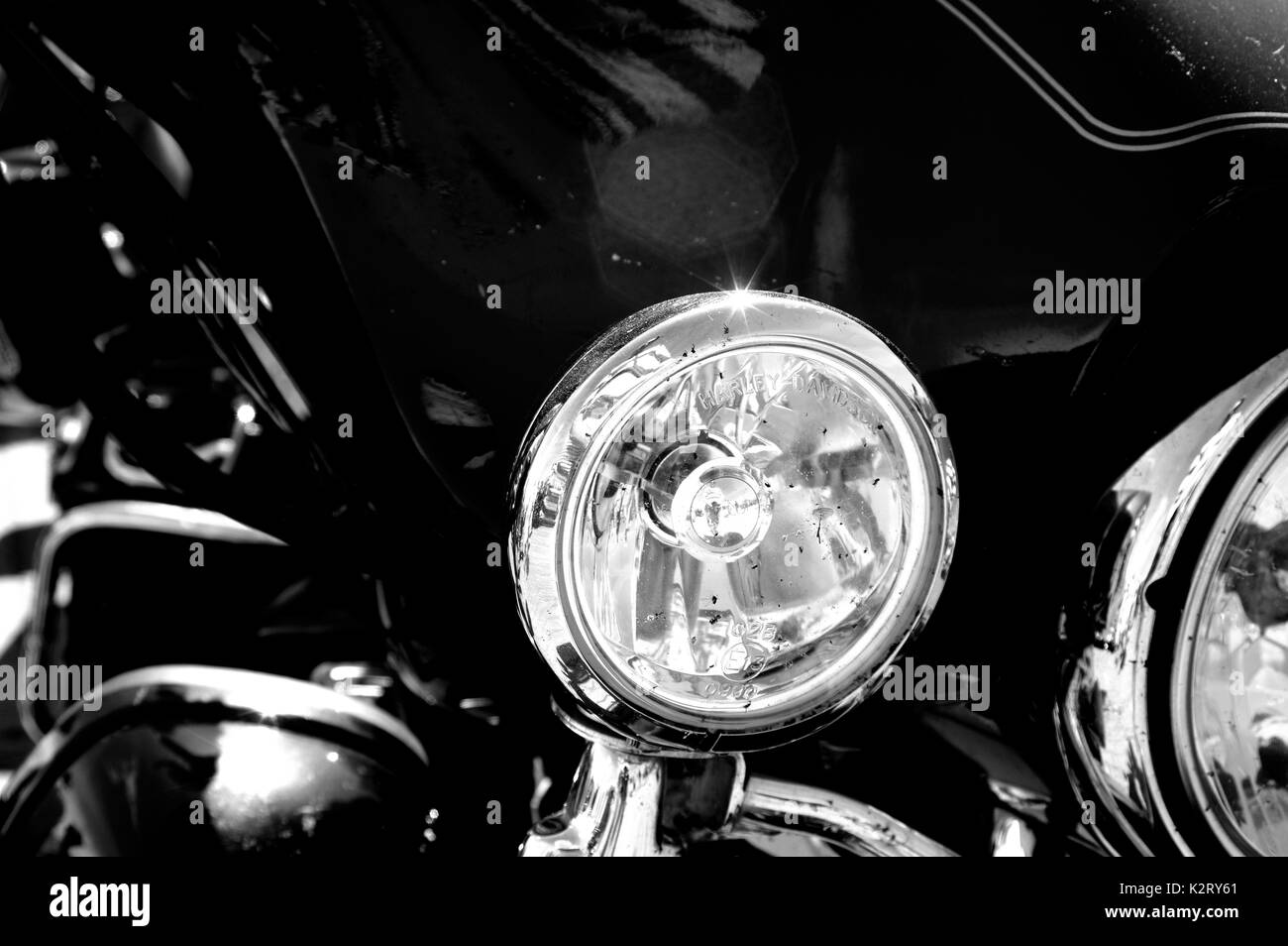 Chopper motorcycles Black and White Stock Photos & Images - Alamy