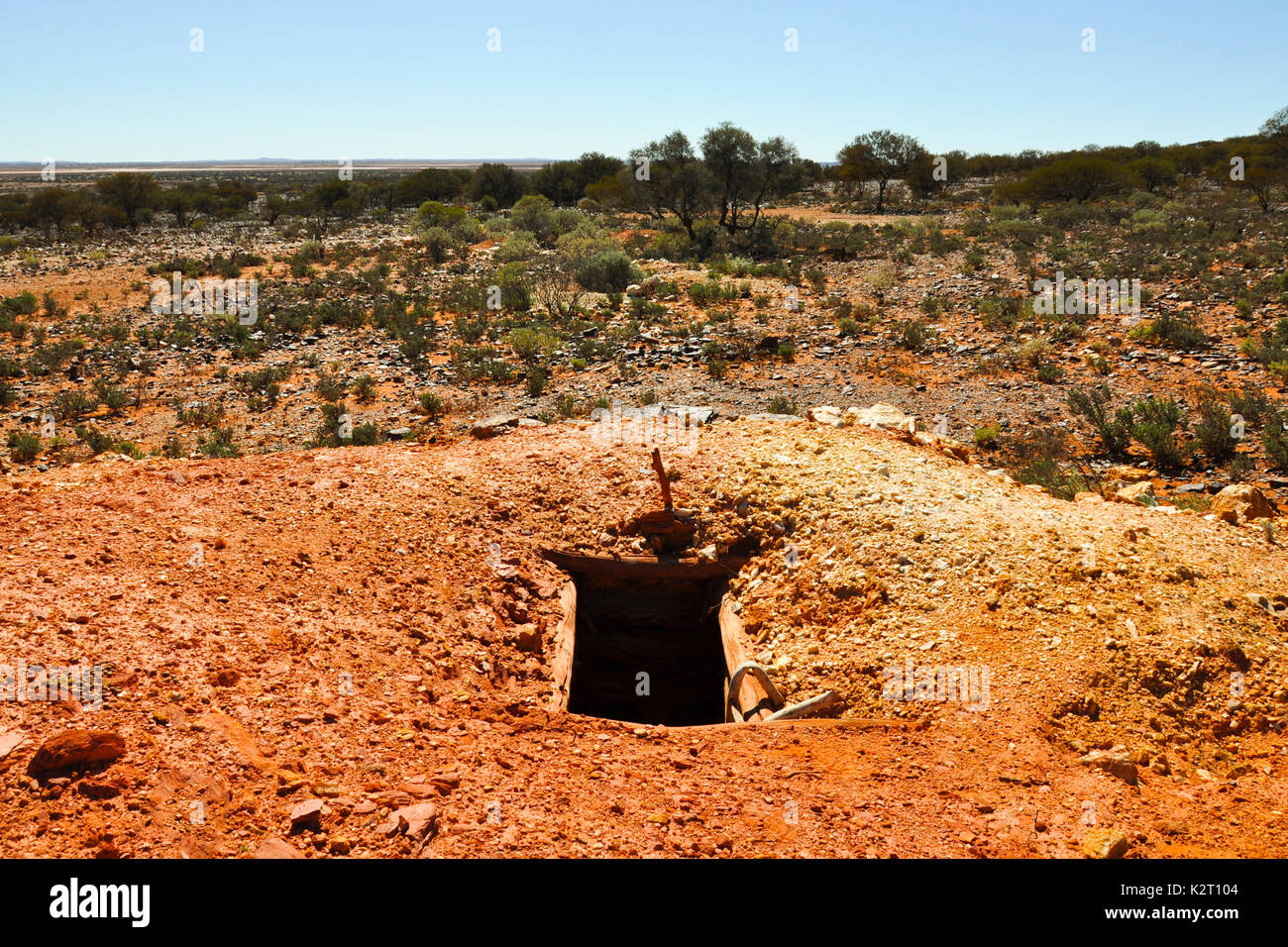 Old Abandoned Mine Shaft Stock Photo - Alamy