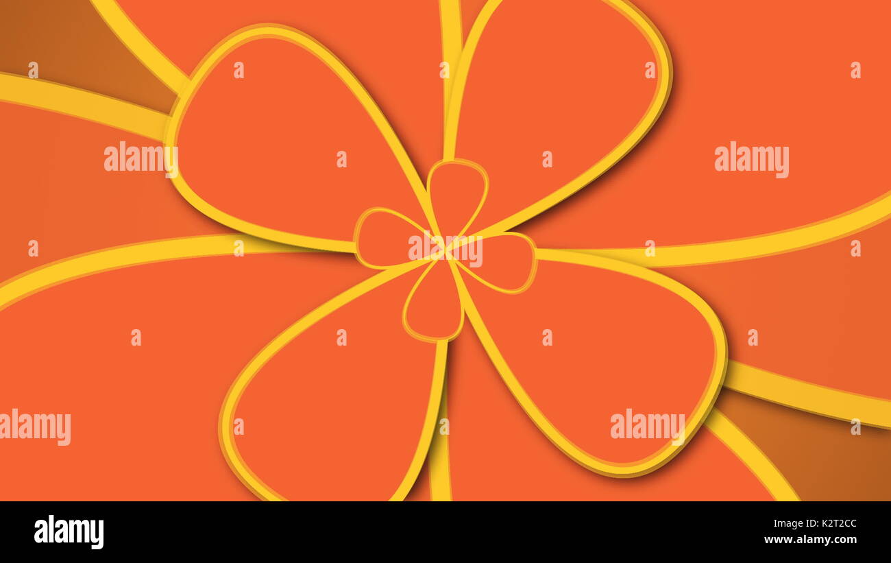 Abstract background with retro flowers. Modern backdrop Stock Photo - Alamy