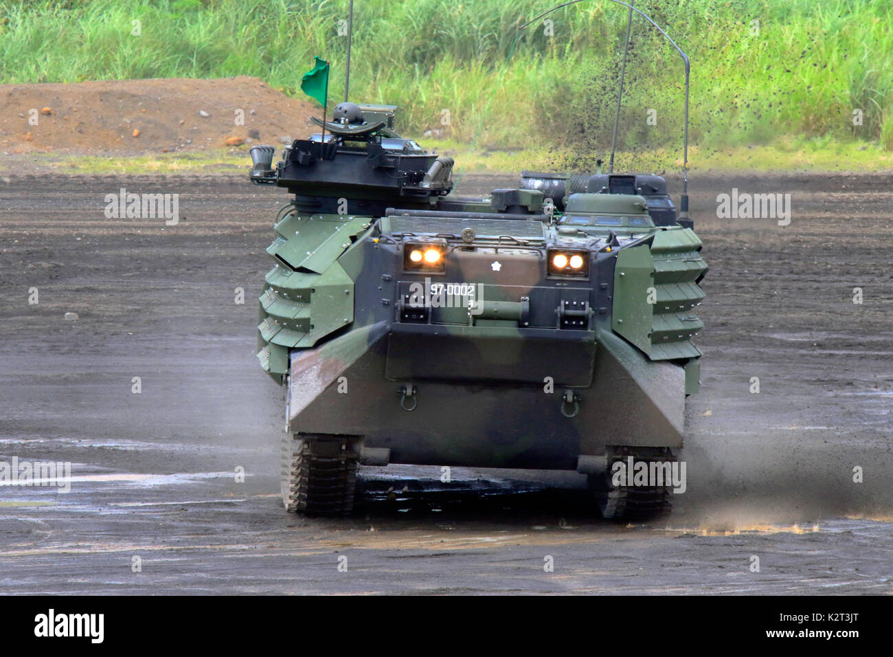 The Assault Amphibious Vehicle AAV 7 of the Japan Ground Self-Defense ...